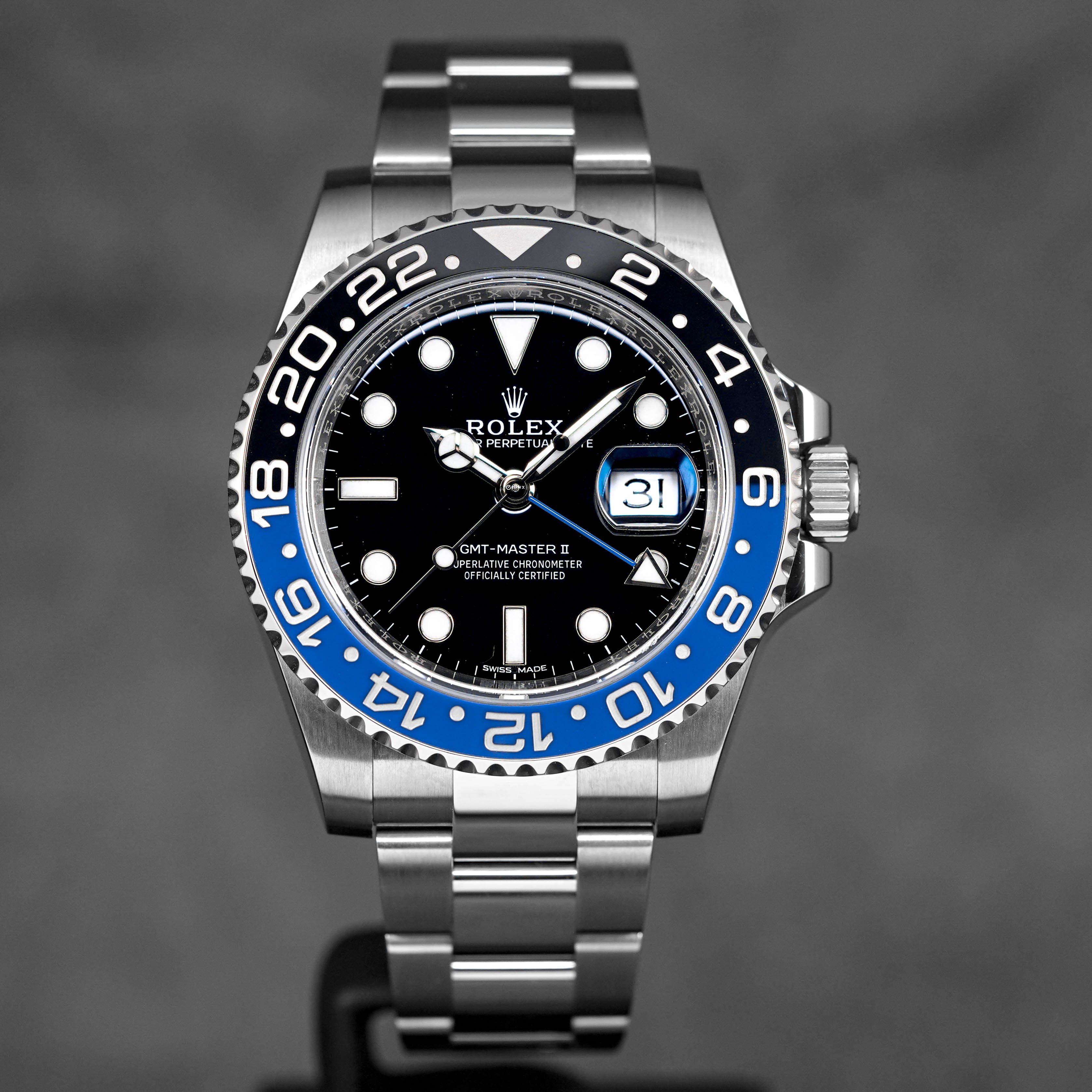 ROLEX GMT MASTER-II BATMAN (2018) - OMNILUXE