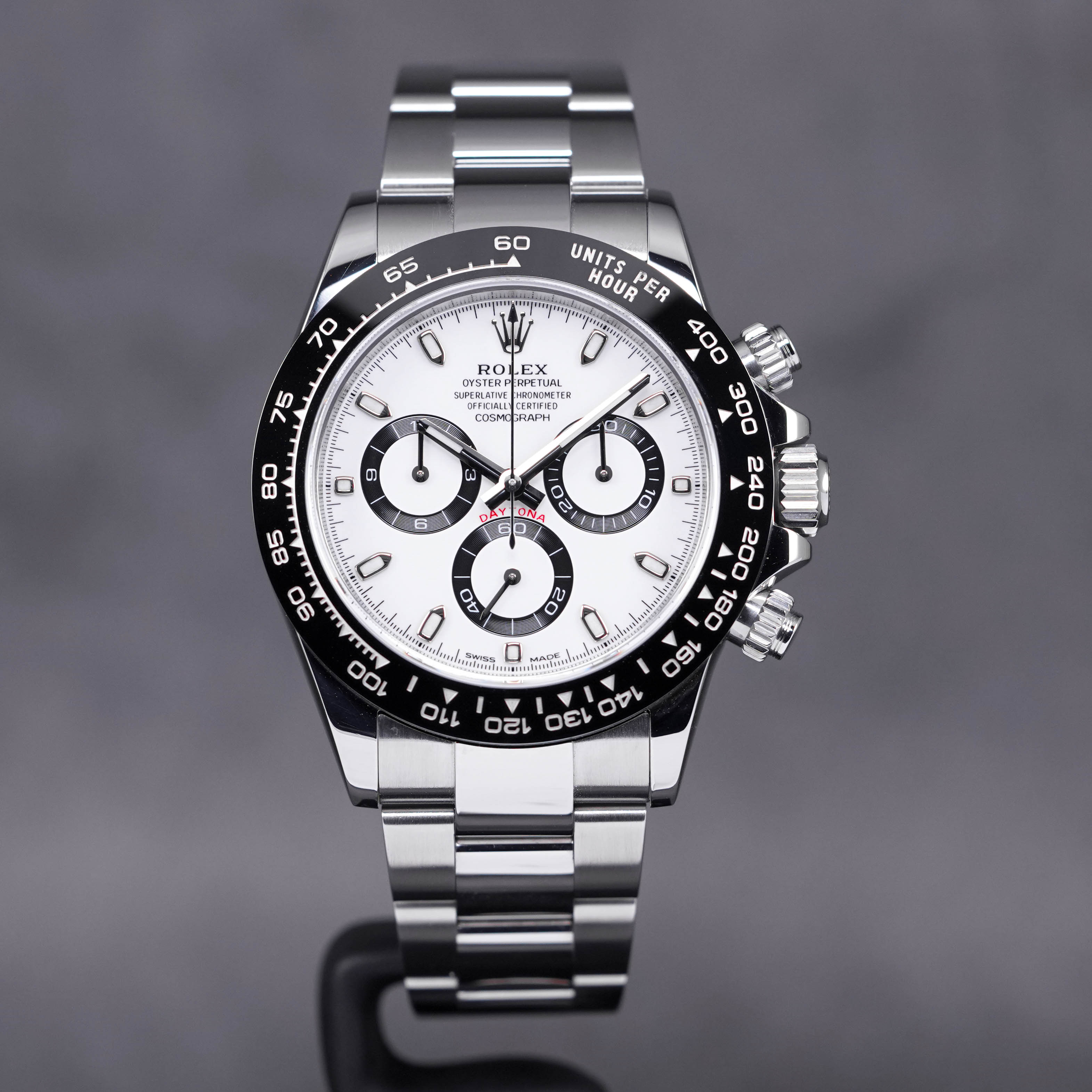 ROLEX DAYTONA CERAMIC WHITE PANDA (2020) - OMNILUXE