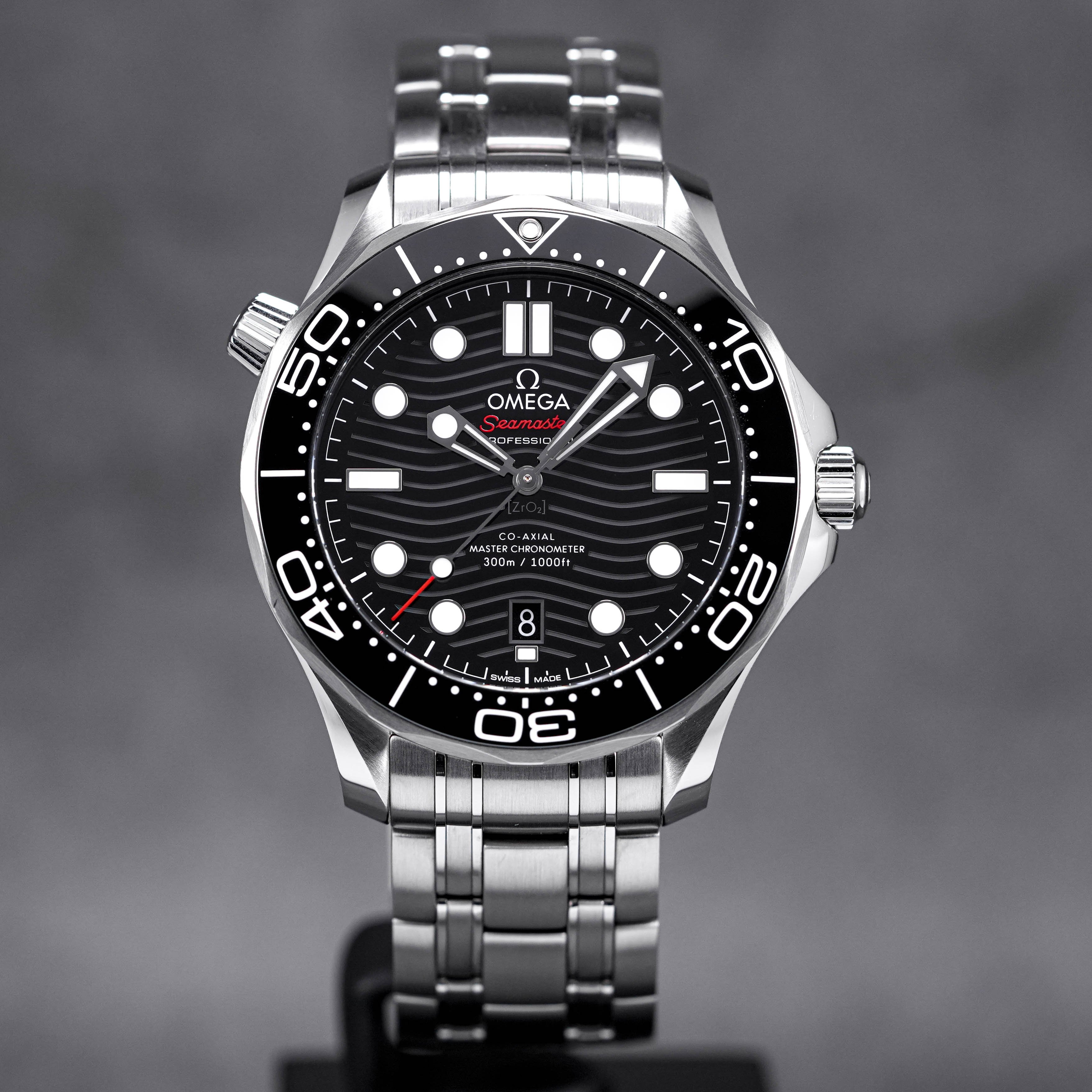OMEGA SEAMASTER DIVER 300 BLACK DIAL (2021) - OMNILUXE