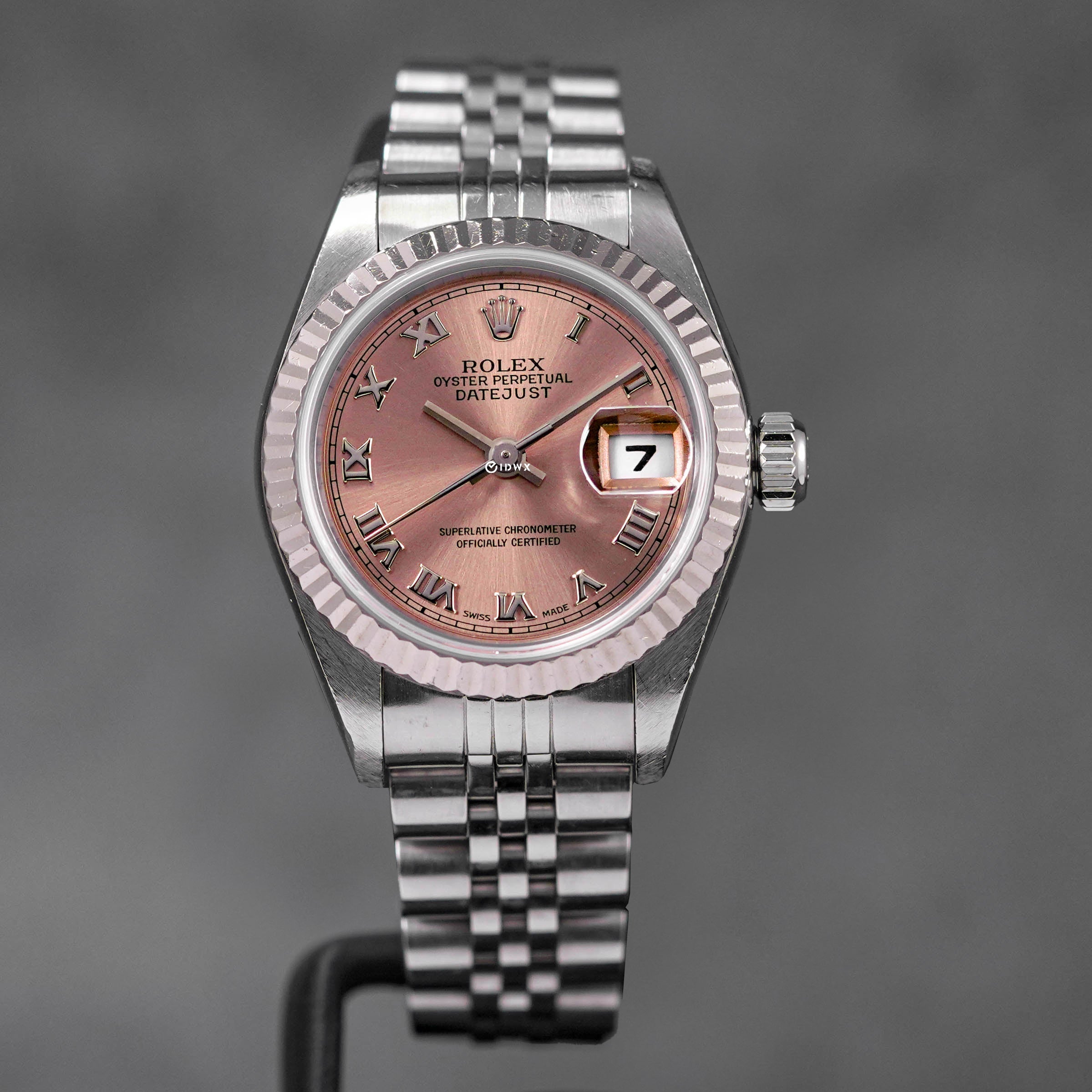 ROLEX DATEJUST 26MM SALMON ROMAN DIAL (WATCH ONLY) - OMNILUXE