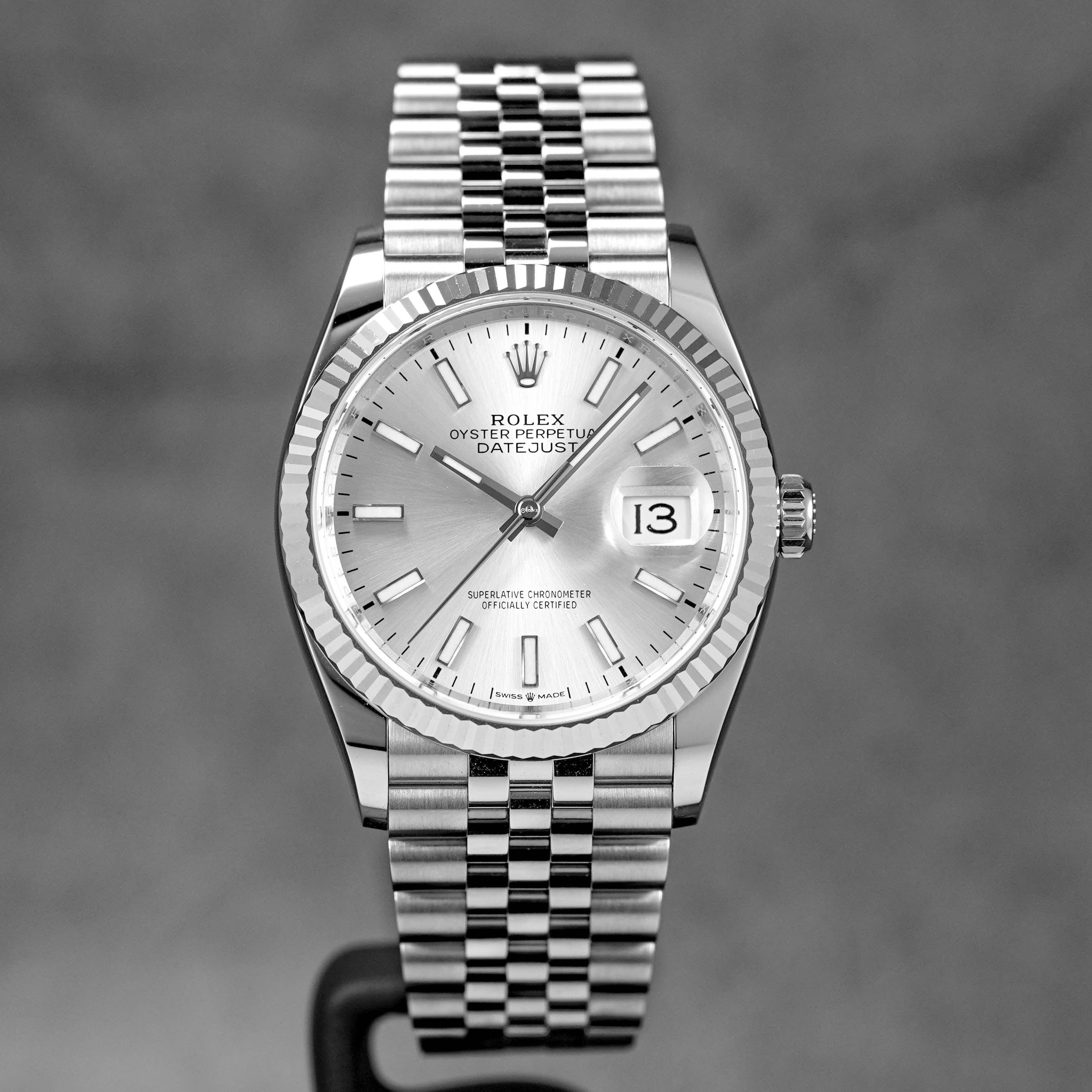 ROLEX DATEJUST 36MM SILVER DIAL (2024) - OMNILUXE