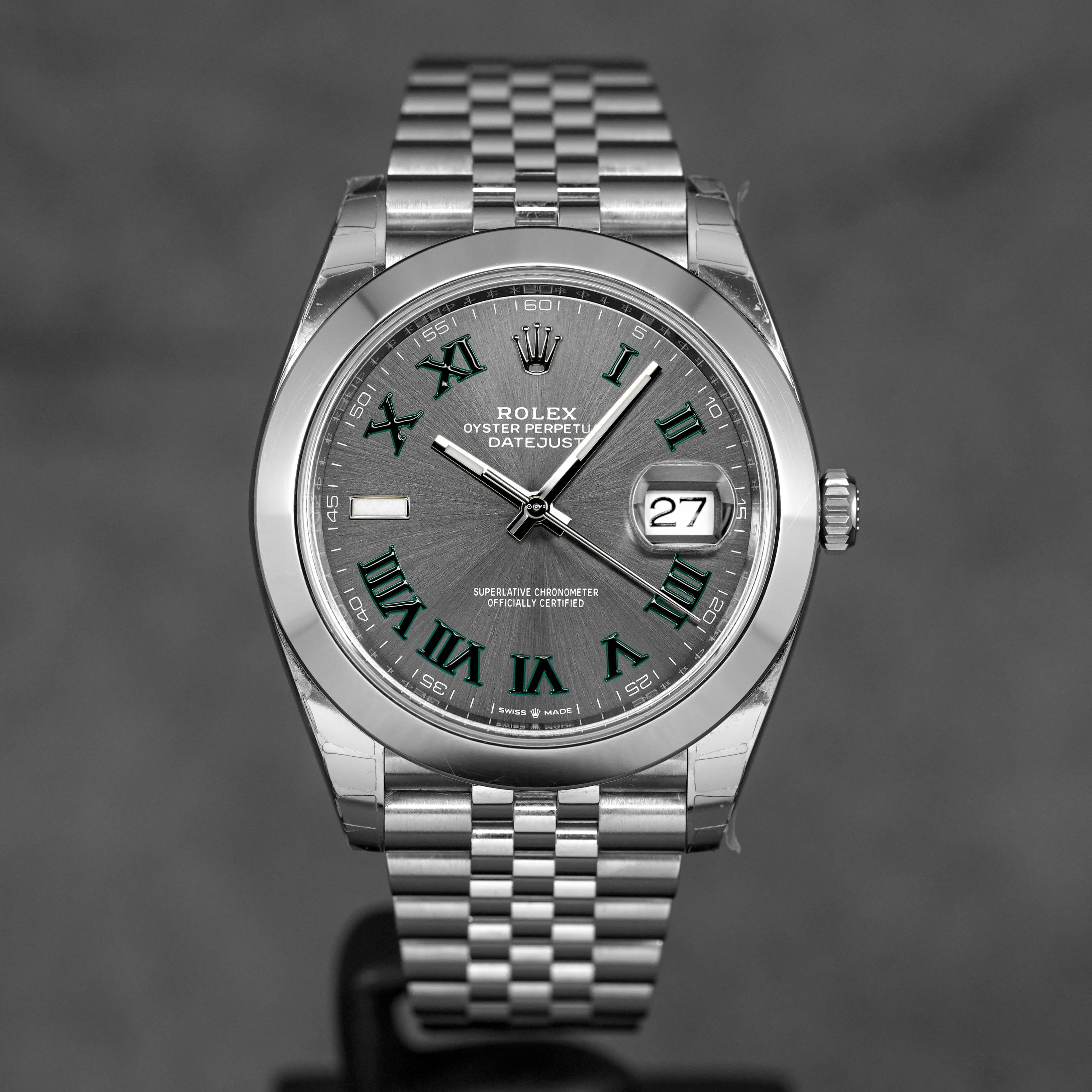 ROLEX DATEJUST 41MM WIMBLEDON DIAL (2020) - OMNILUXE