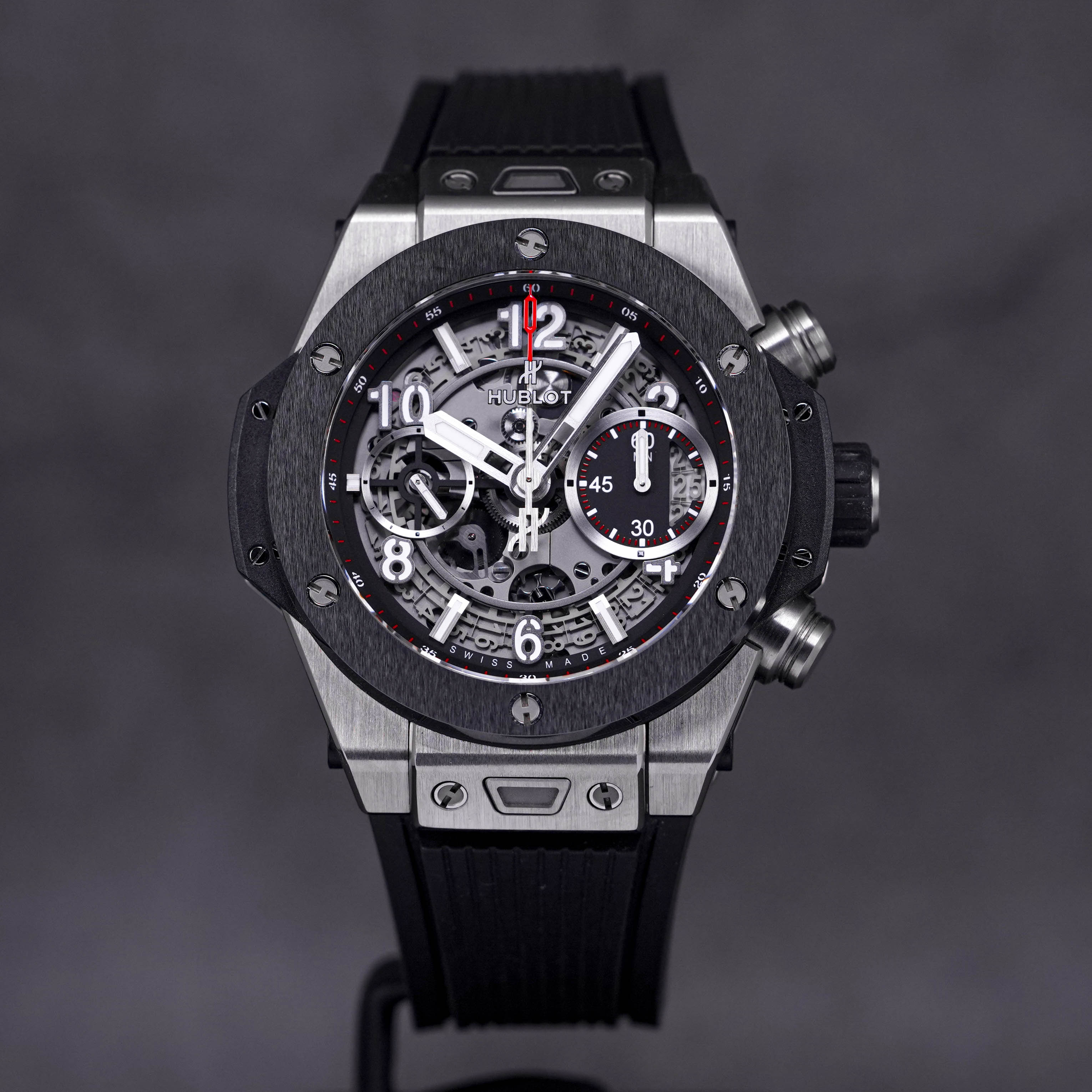JAM TANGAN HUBLOT BIG BANG UNICO 42MM CHRONOGRAPH TITANIUM (2020 ...