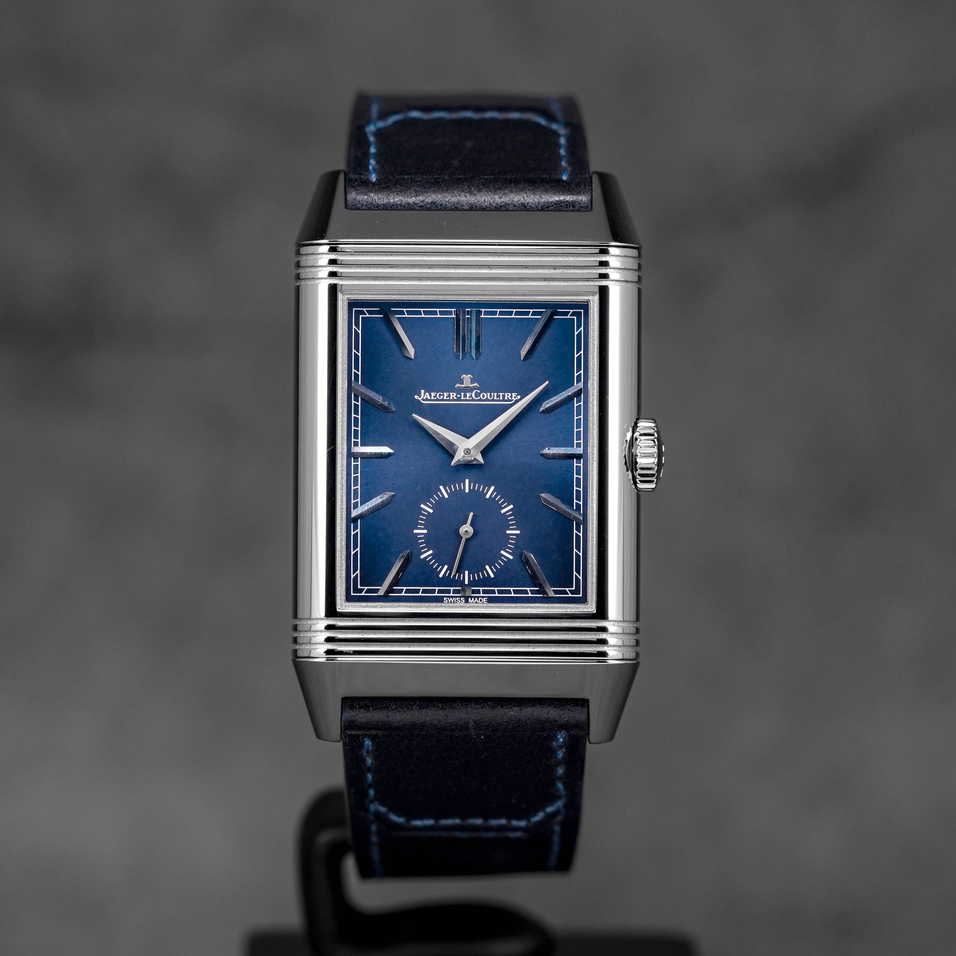 JAEGER LECOULTRE REVERSO TRIBUTE DUOFACE BLUE (2020) - OMNILUXE