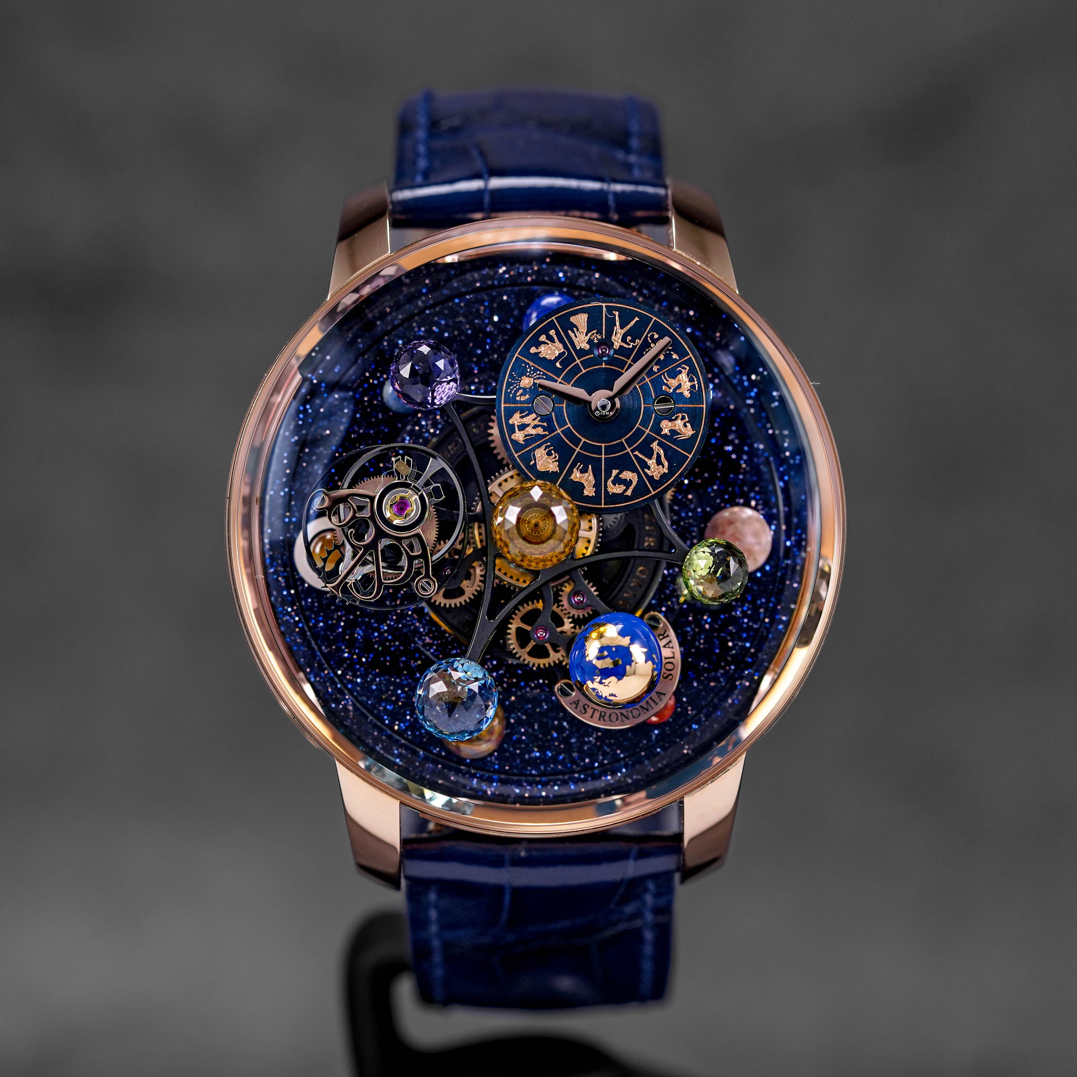 JACOB & CO. ASTRONOMIA SOLAR PLANETS ZODIAC ROSEGOLD (2023) - OMNILUXE