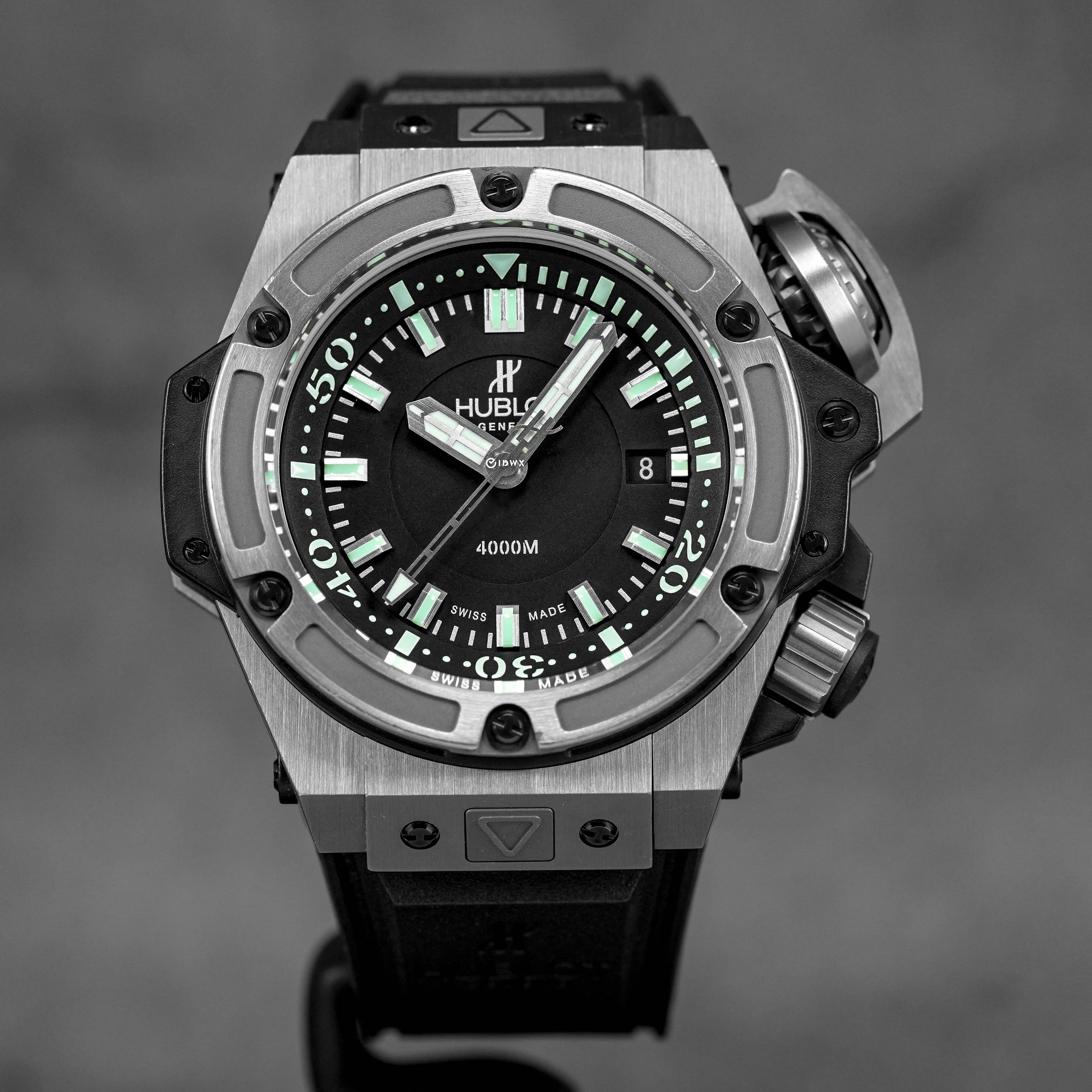 HUBLOT KING POWER 48MM OCEANOGRAPHIC DIVER 4000 'MUSEE DE MONACO ...