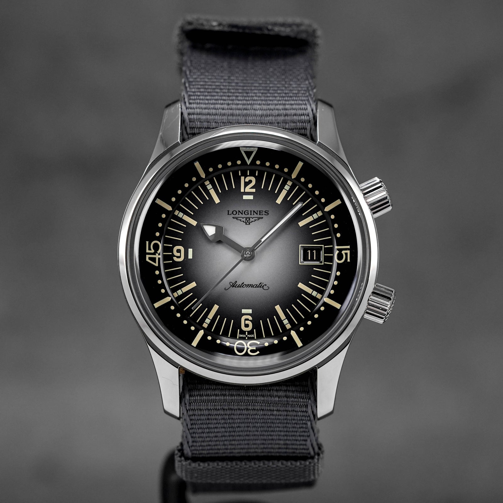 LONGINES LEGEND DIVER 42MM GREY DIAL (2024) - OMNILUXE