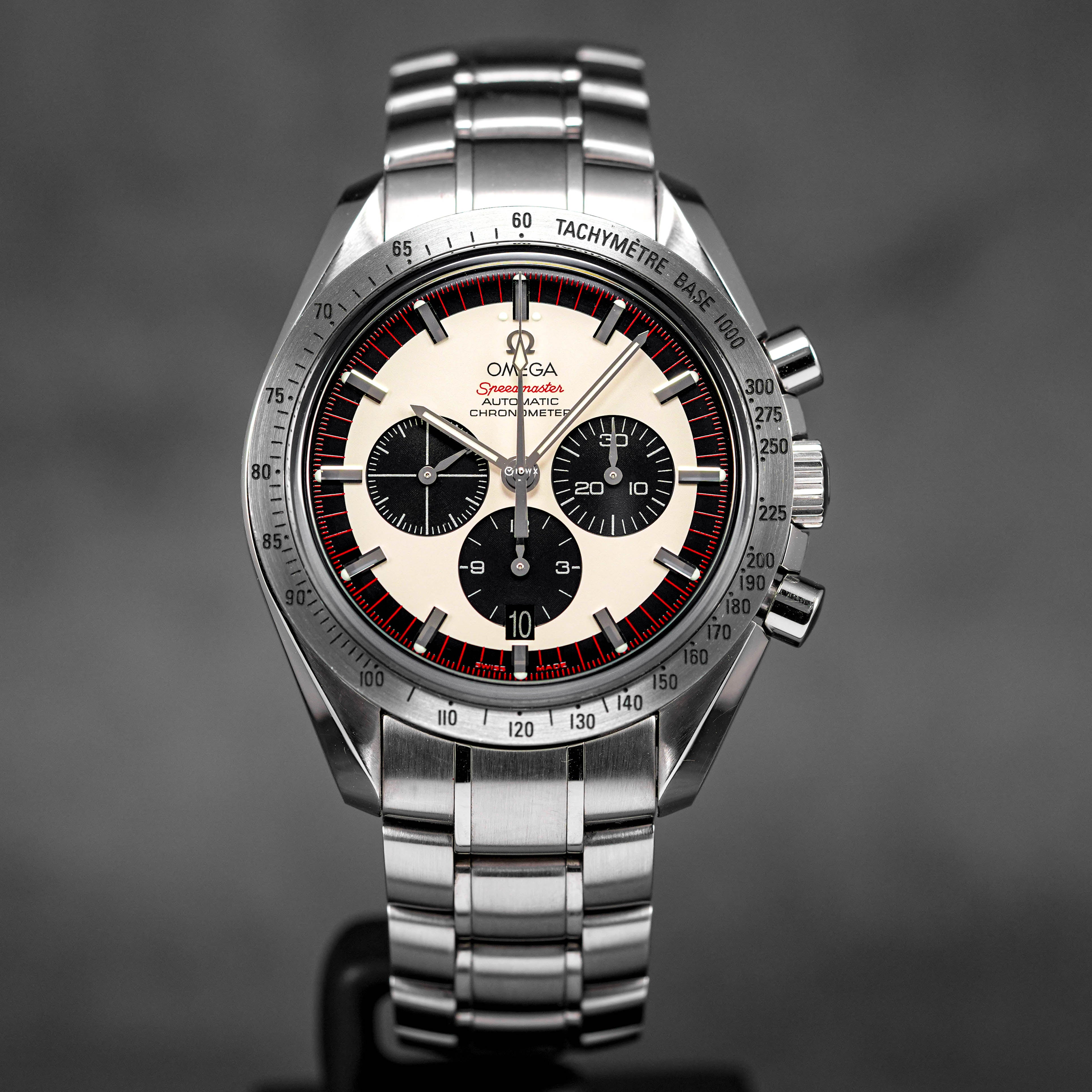 OMEGA SPEEDMASTER SCHUMACHER 'THE LEGEND' PANDA DIAL LIMITED EDITION ...