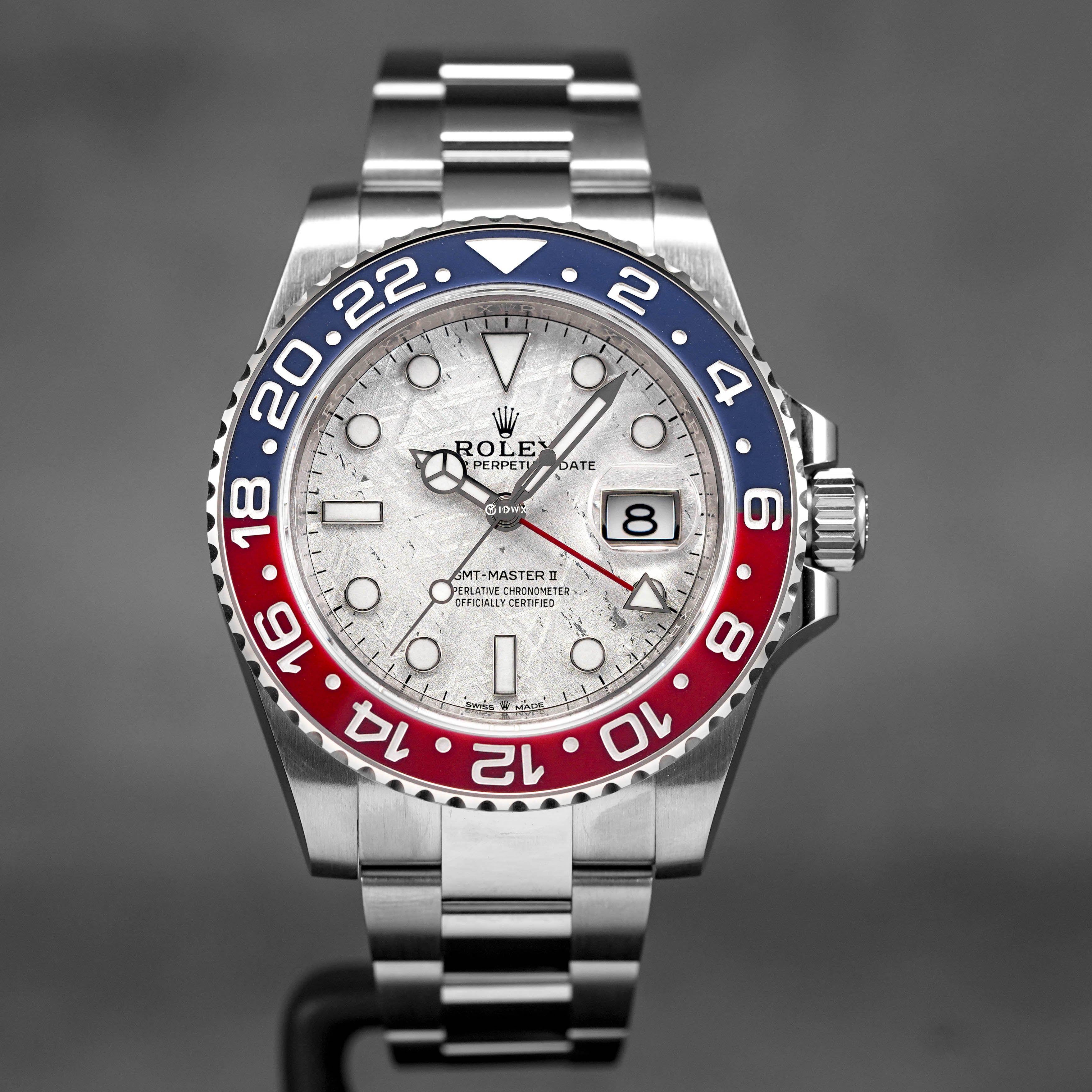 ROLEX GMT MASTER-II 'PEPSI' WHITEGOLD METEORITE DIAL (2022) - OMNILUXE
