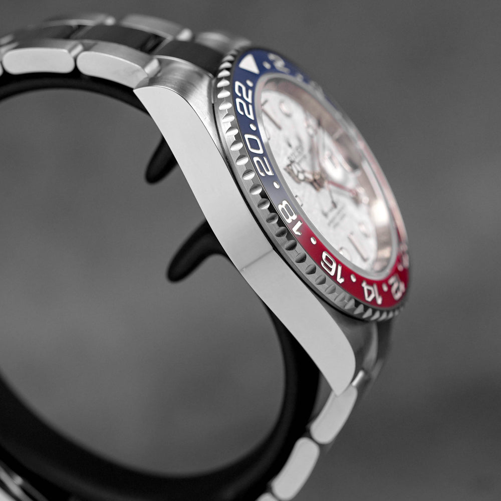 ROLEX GMT MASTER-II 'PEPSI' WHITEGOLD METEORITE DIAL (2022) - OMNILUXE