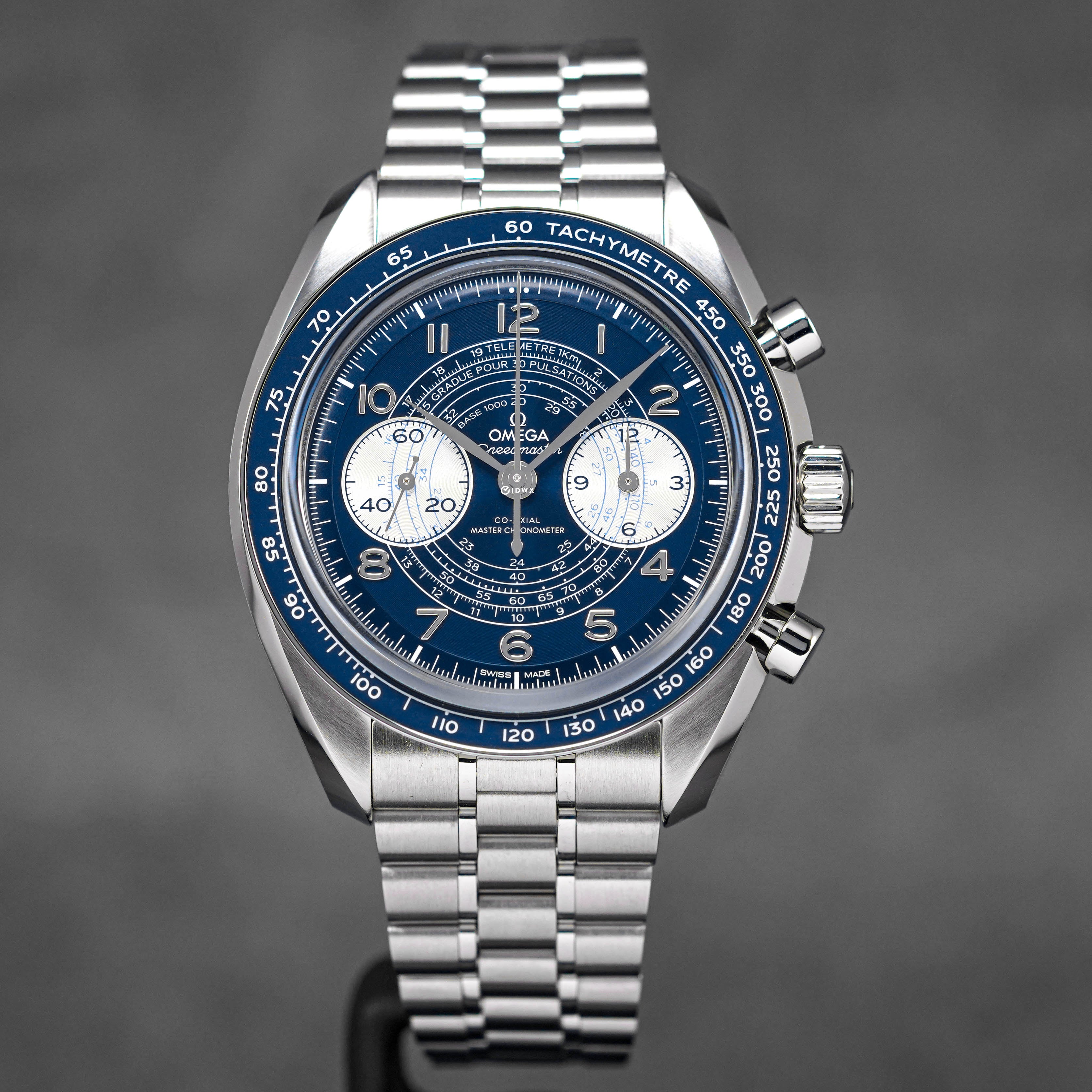 OMEGA SPEEDMASTER CHRONOSCOPE BLUE DIAL (2024) - OMNILUXE