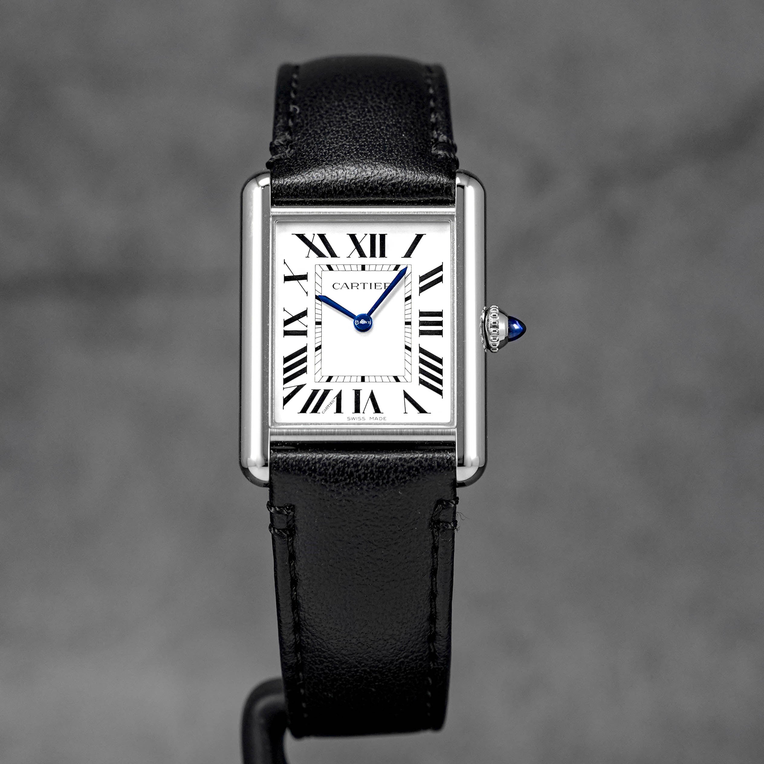 CARTIER TANK MUST SOLARBEAT L SILVER DIAL (2024) - OMNILUXE