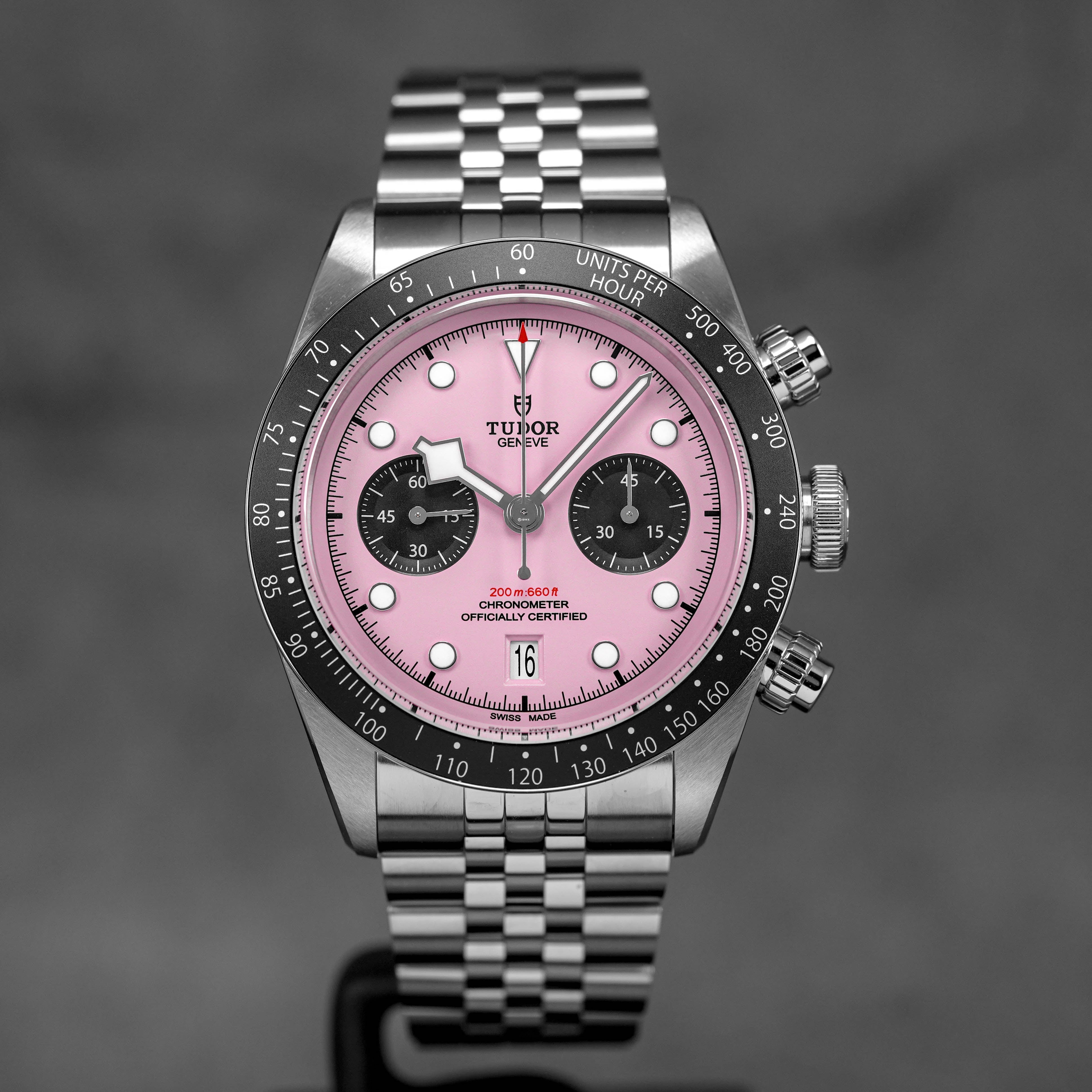 TUDOR BLACK BAY CHRONO 'INTER MIAMI' PINK DIAL (2025) - OMNILUXE