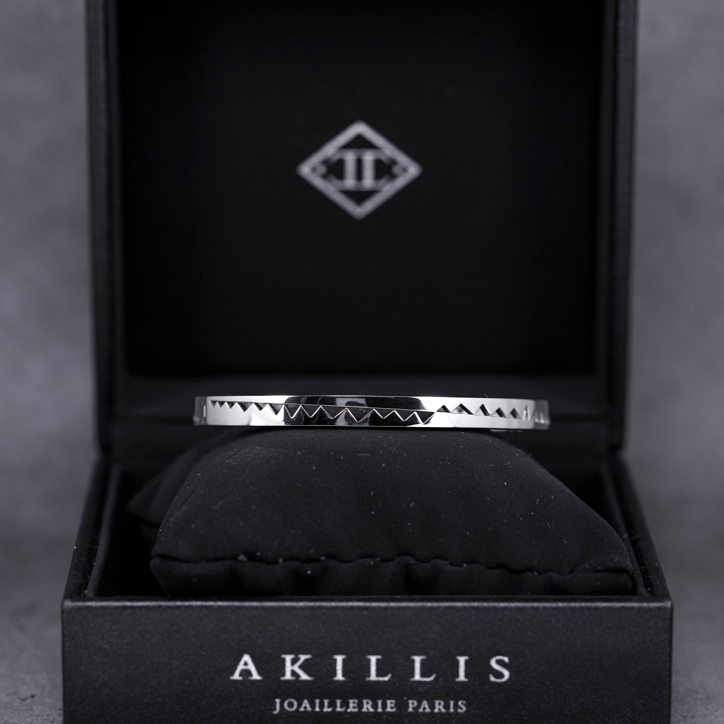 AKILLIS BRACELET WHITEGOLD LARGE MODEL (2020) - OMNILUXE