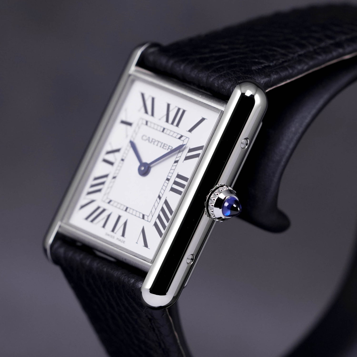 JAM TANGAN CARTIER TANK MUST LARGE WHITE DIAL (2022) - OMNILUXE